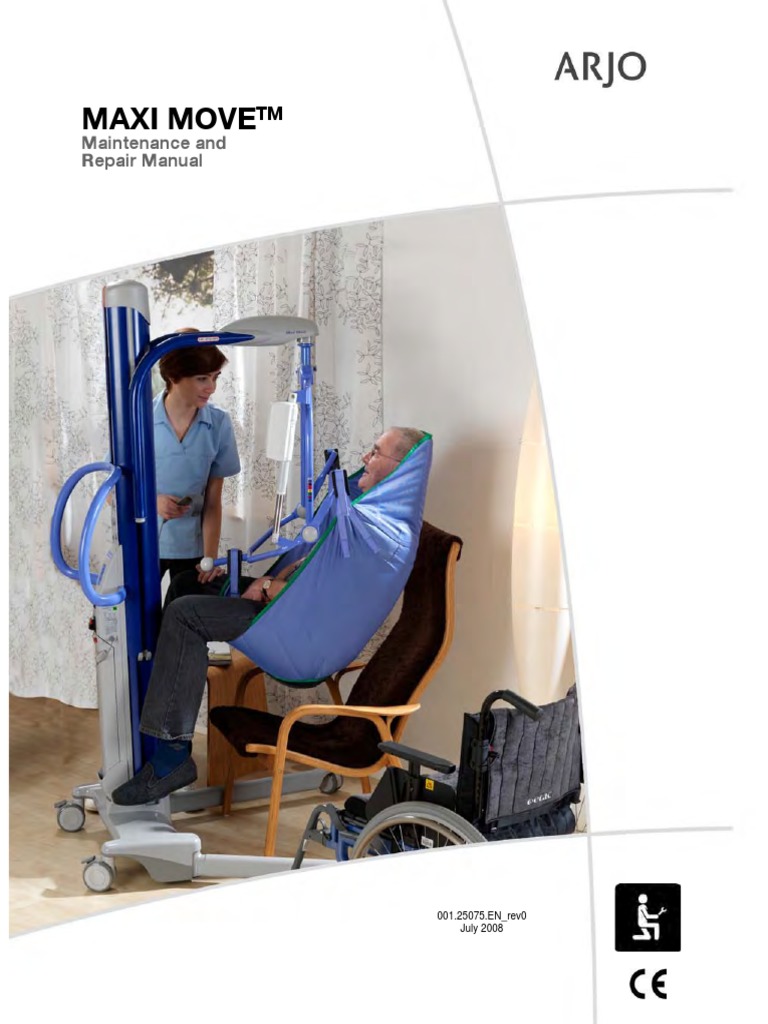 Arjo Maxi Move Service Manual | PDF | Electrical Connector | Battery ...