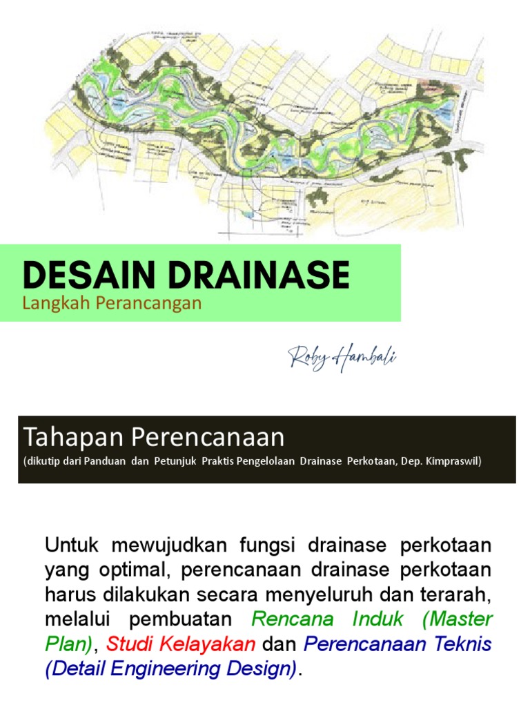 7-Desain Drainase-2 | PDF
