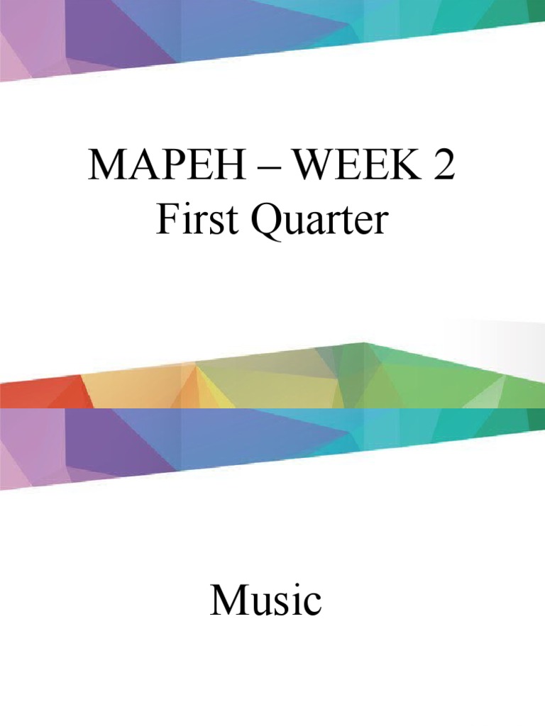 Grade 6 PPT - MUSIC - Q1 - W2 | PDF | Puberty | Adolescence