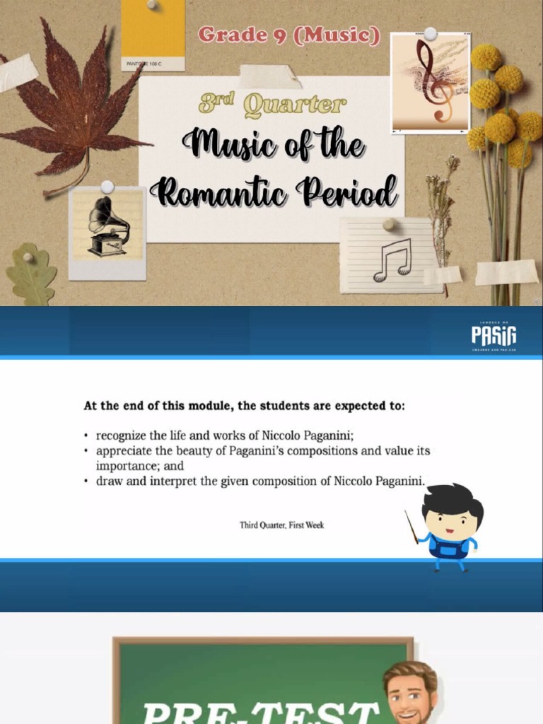 Niccolo Paganini Romantic Period | PDF