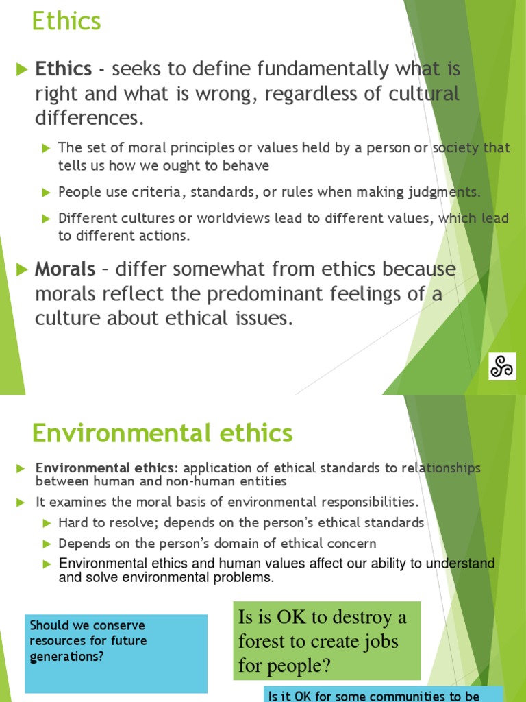 Environmental Ethics Explored | PDF | Sustainability | Resource