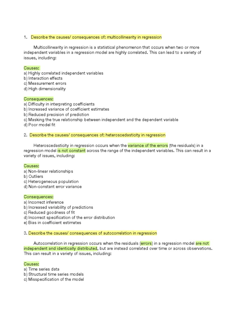 Econometrics | PDF | Errors And Residuals | Regression Analysis Econometrics | PDF | Errors And Residuals | Regression Analysis