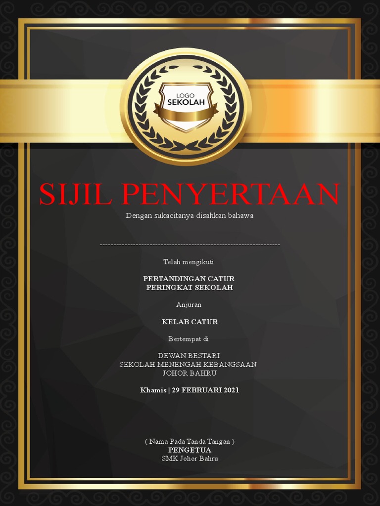 Sijil 2021 | PDF