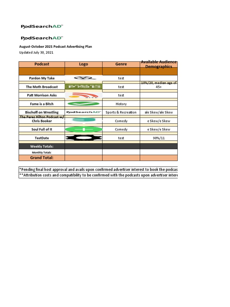 Spreadsheet Proposal | PDF | Professional Wrestling | Entertainment