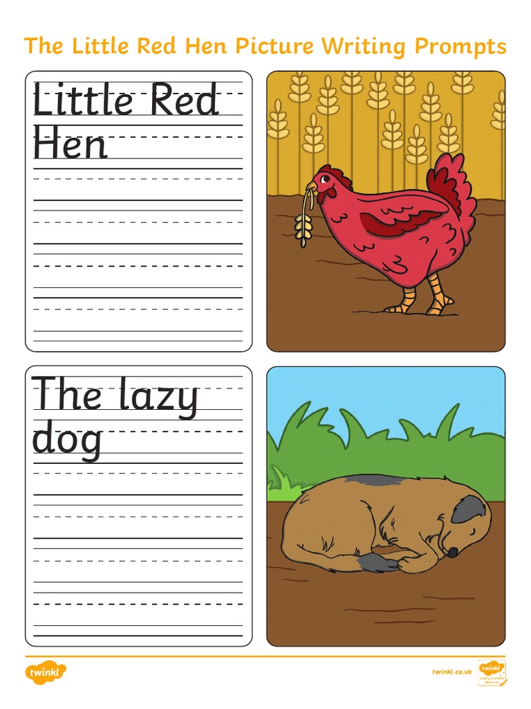 Little Red Hen Reading Comprehension Activity | PDF