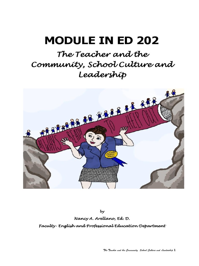 Revised MODULE IN ED 202 Unit 6 10 | PDF | Learning | Teachers