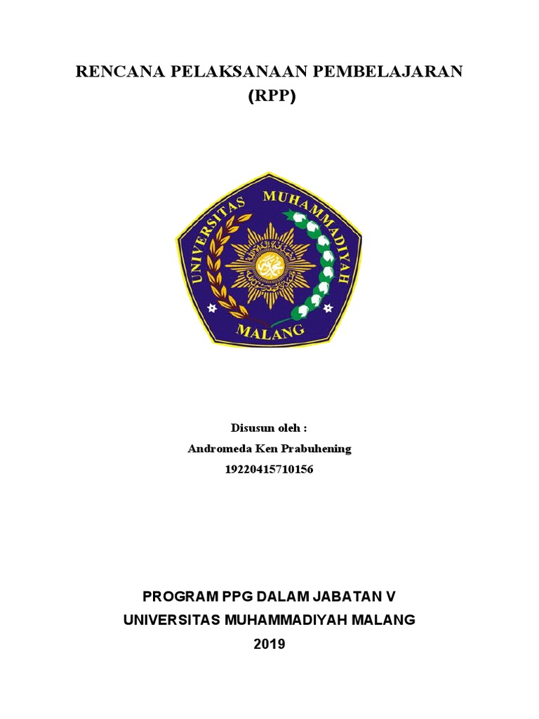 RPP Pertemuan 1 Dan 2 Fix | PDF