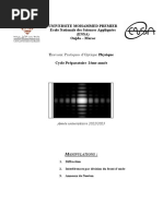 Compte Rendu TP Optique - Focométrie | PDF | Optique