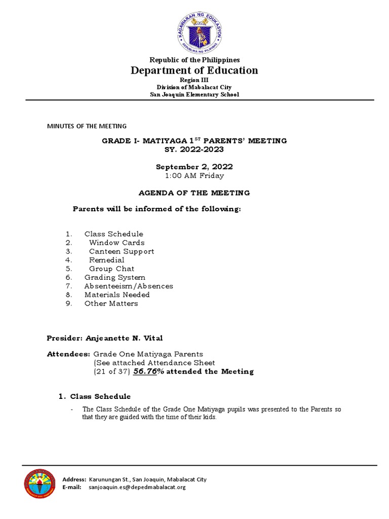 1ST PTC 2022 2023 | PDF