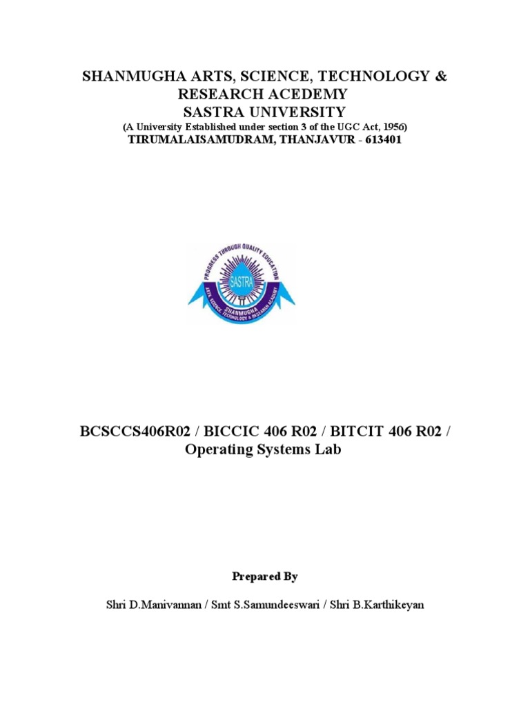 Operating Systems Lab Manual JNTU | Scheduling (Computing) | Data Operating Systems Lab Manual JNTU | Scheduling (Computing) | Data