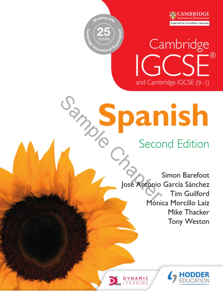 INT IGCSE Spanish Second Edition | PDF | Teachers | Textbook