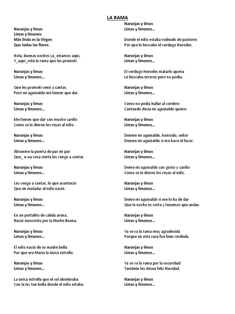 La Rama | PDF