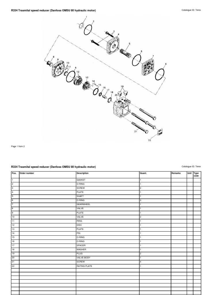 R334 Trasmital Hydraulic Speed Reducer | PDF