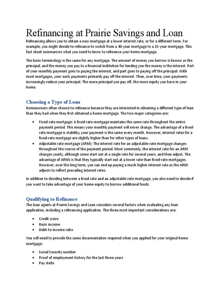 NP WD 2 Refinance | PDF | Refinancing | Mortgage Loan