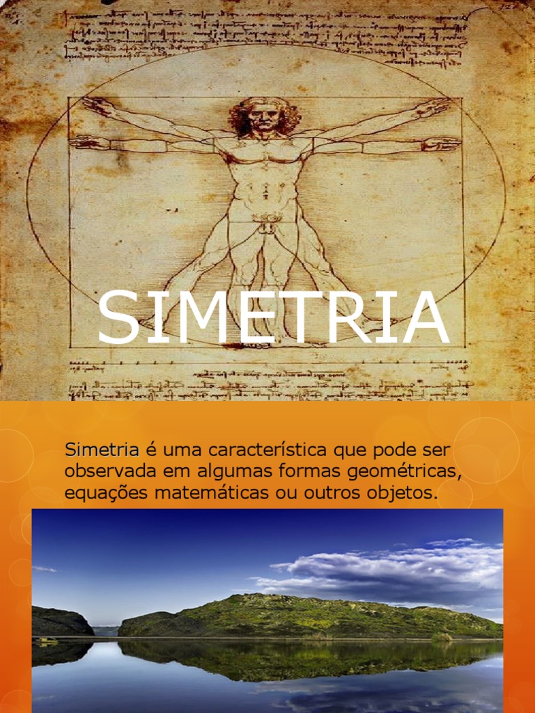 SIMETRIA Slide | PDF | Métodos e Materiais de Ensino