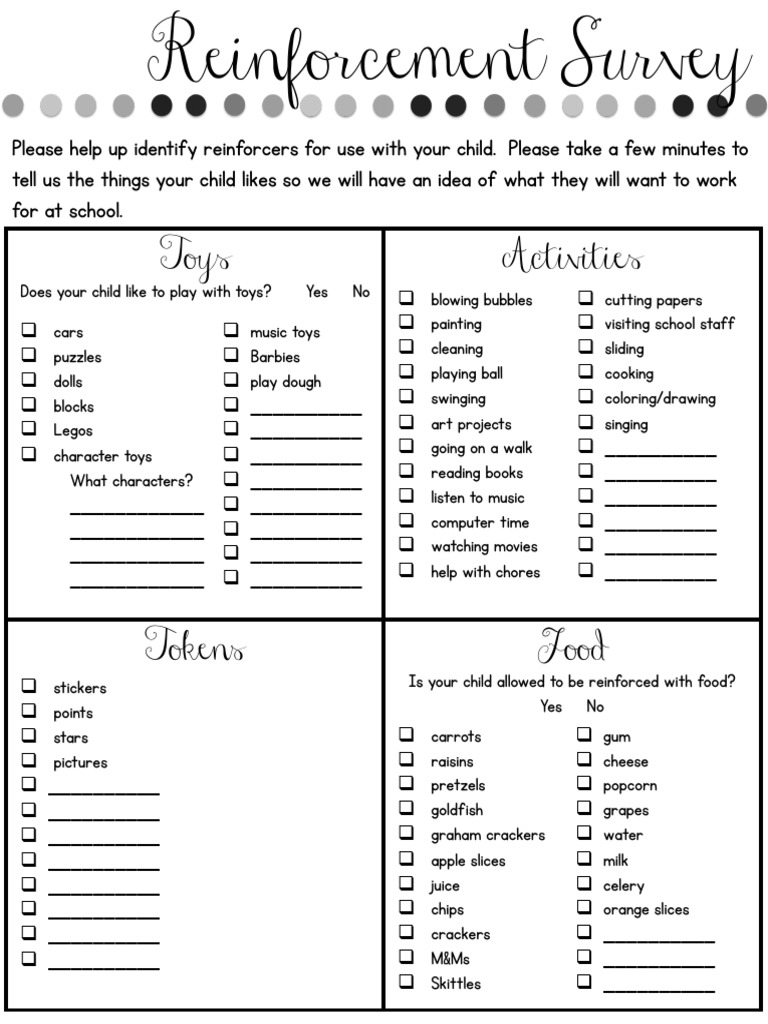 Reinforcement Survey | PDF | Toys