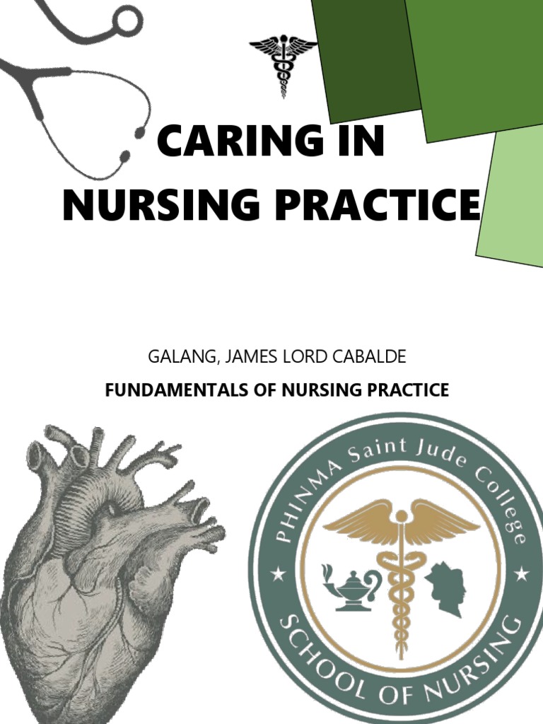 Caring in Nursing Practice (Reviewer) | PDF | Nursing | Theory