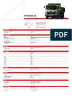 Spesifikasi Fuso FN 527 ML (6X4) 220 PS | PDF