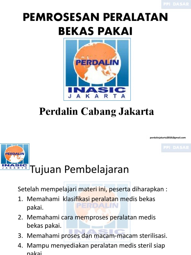 Pemrosesan Alat Bekas Pakai (Betty Farida) PPTX | PDF