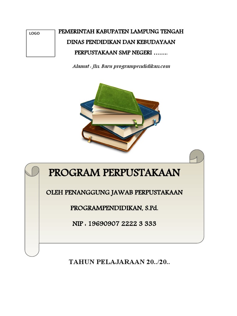 CONTOH Program Kerja Perpus | PDF