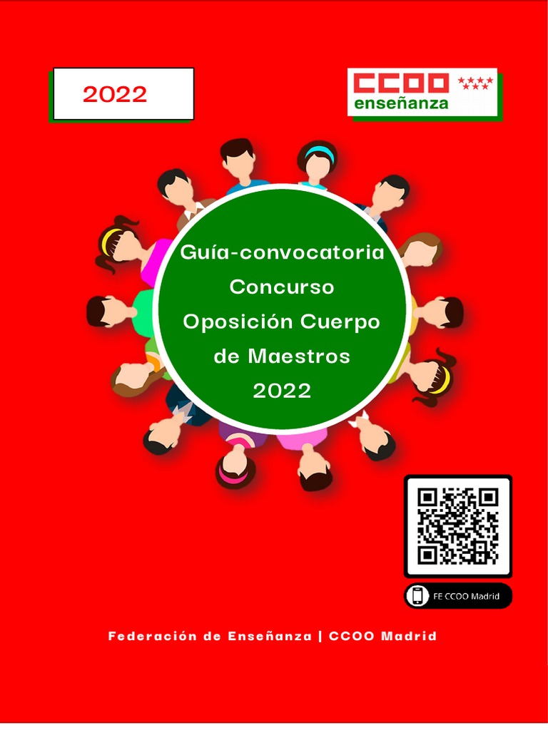 Guía-Convocatoria Concurso Oposición Cuerpo de Maestros 2022 | PDF ...