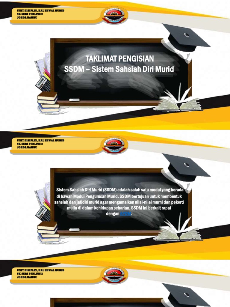 Taklimat SSDM 2021 | PDF