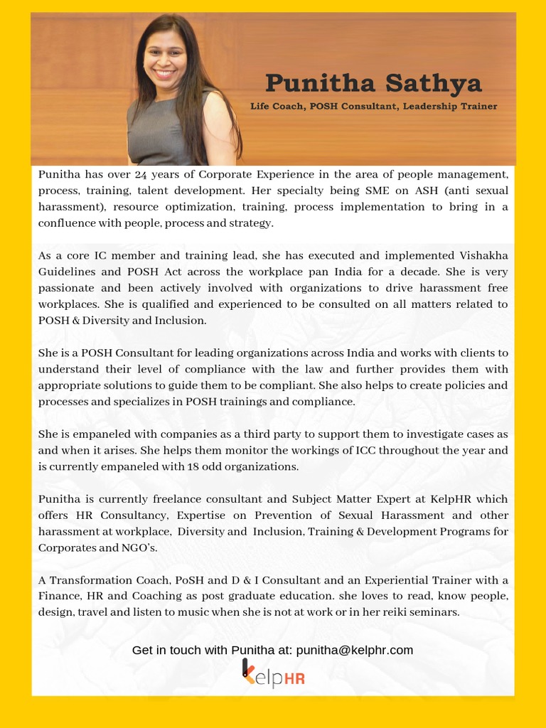 Punitha Sathyamurali | PDF