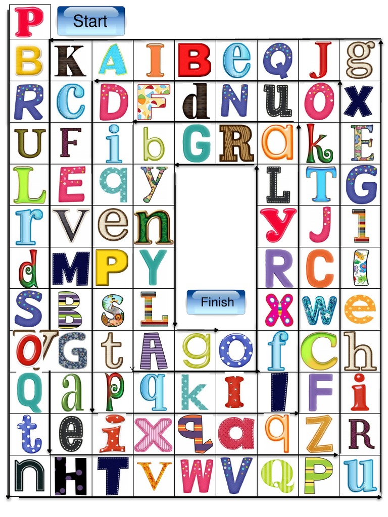 Abc Board Game Boardgames - 105217 | PDF