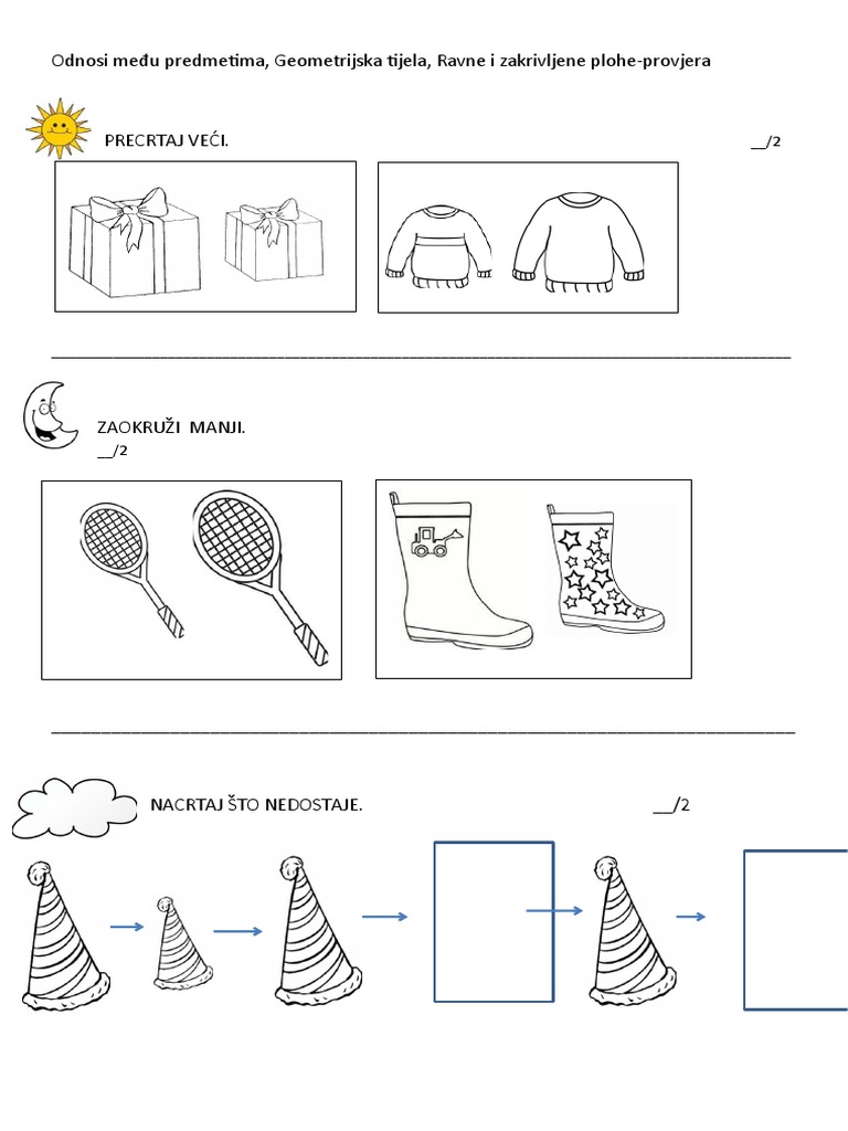 Odnosi Među Predmetima, 1. Razred | PDF