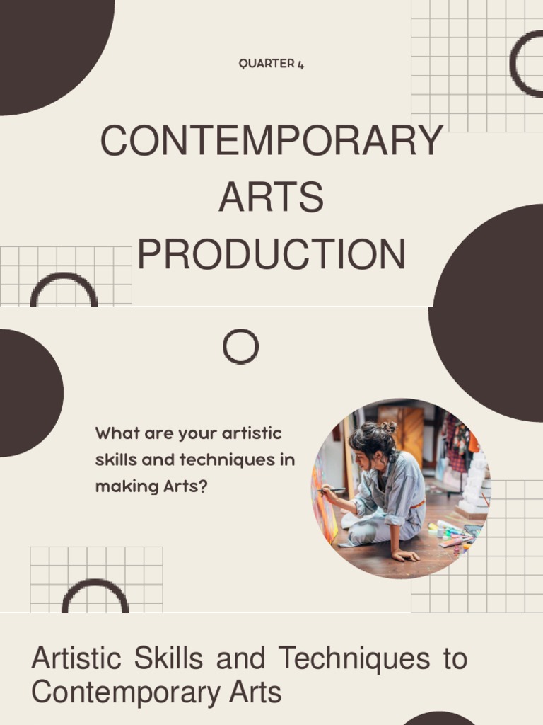 Contemporary Arts Production Techniques | PDF