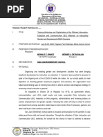 Work Immersion Accomplishment Report Monitoring | PDF | Teachers | Learning