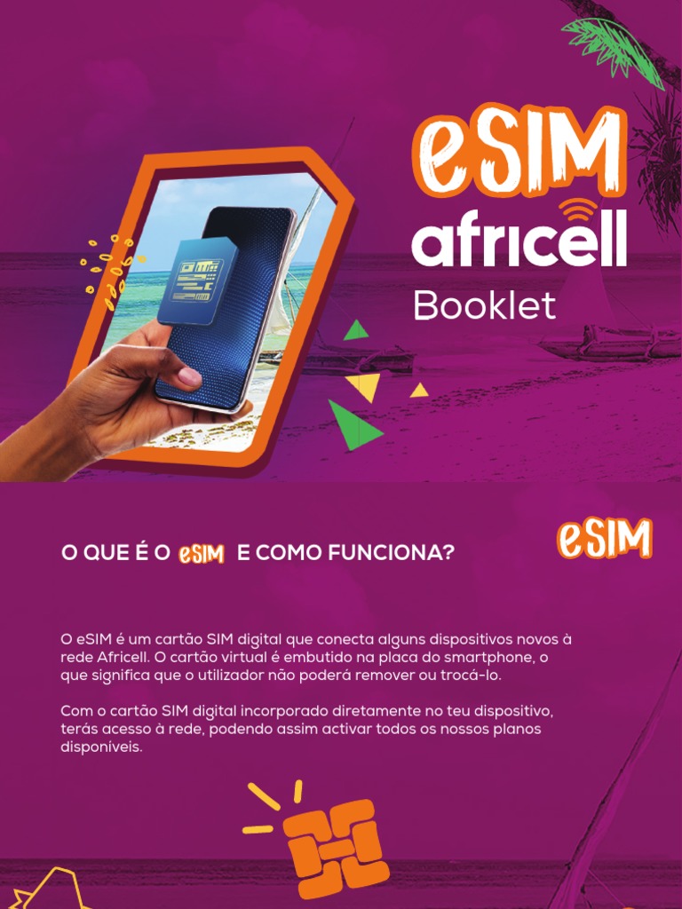 Africell-eSIM-Guide (1) - 1 | PDF | Smartphone | Celulares