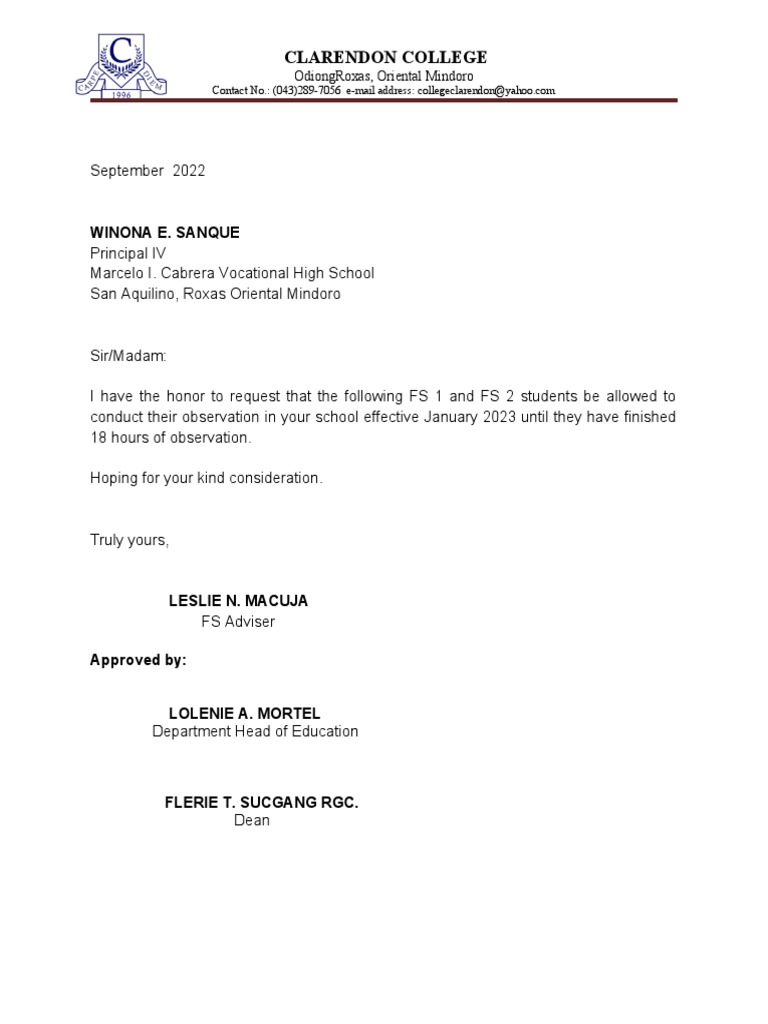 Field Study Consent Form | PDF | Travel