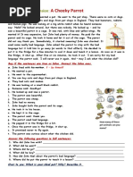 Past Continuous: Interrupted Actions Guide | PDF | Verb | Language ...