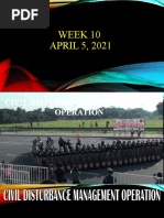 Civil Disturbance Management Guidelines | PDF | Violence | Civil Disorder