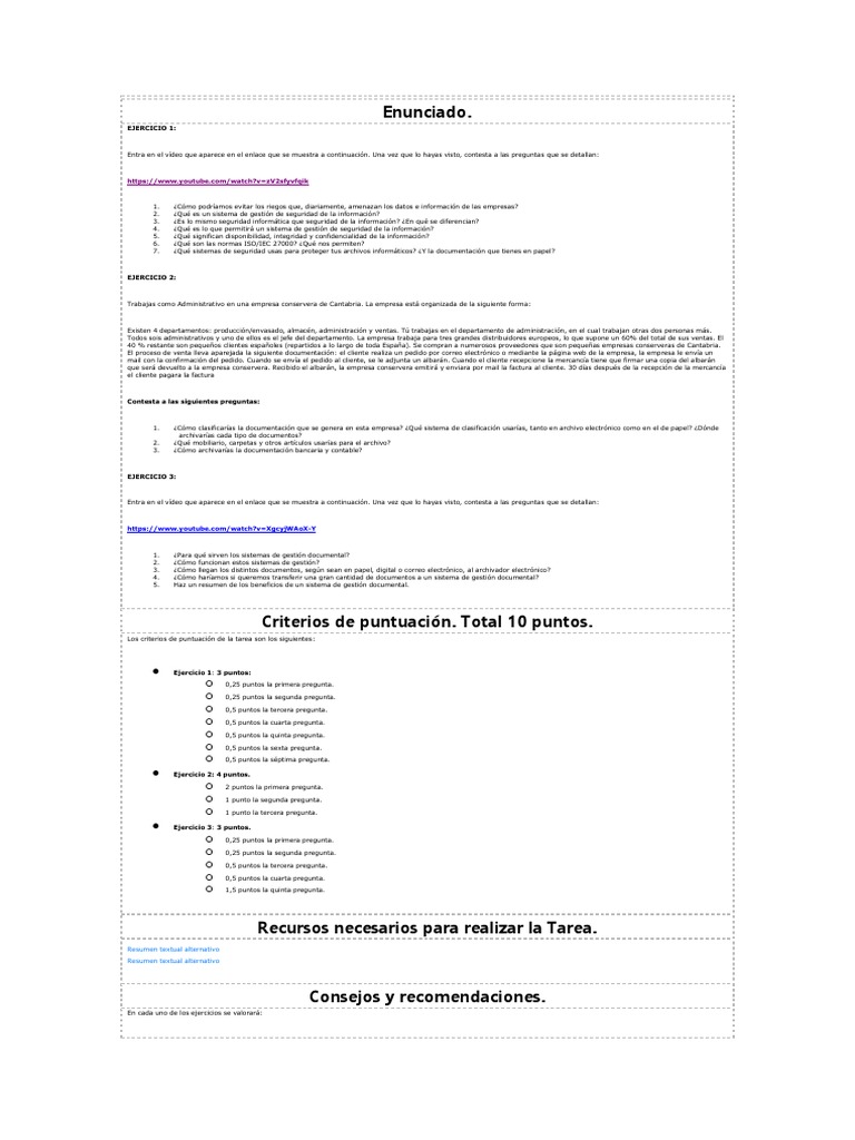 CAC - 04 Tarea Enunciado | PDF