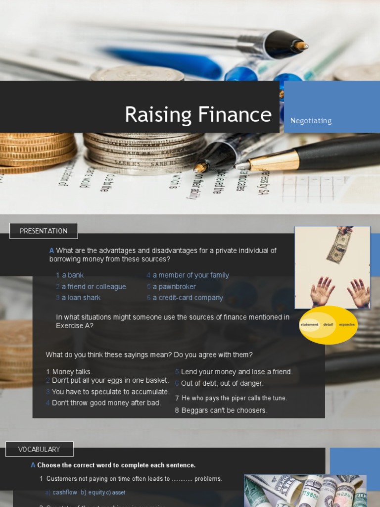 Raising Finance | Download Free PDF | Debt | Credit