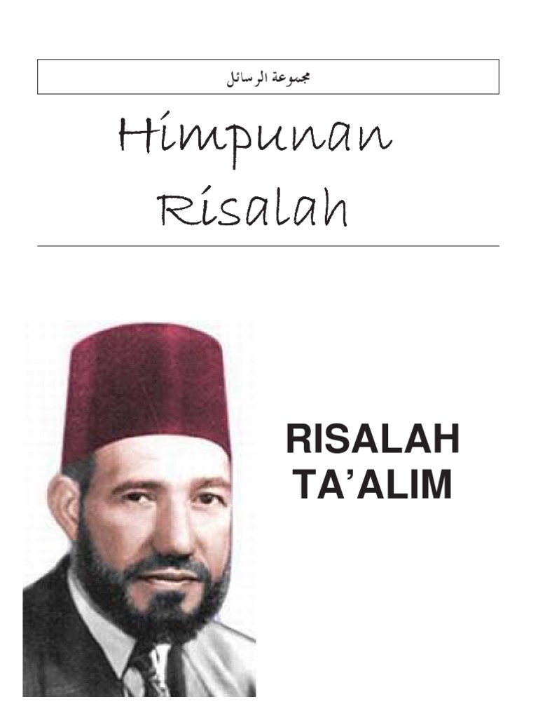 Risalah Ta'Alim - Hassan Al-Banna - (Himpunan Risalah - Majmuah Rasail ...