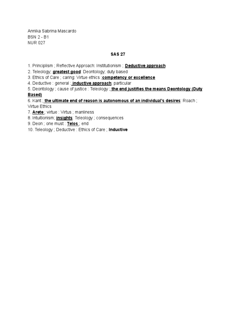 SAS 27 - NUR 027 - Mascardo | PDF