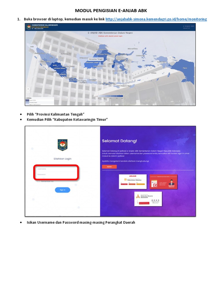 Modul E-Anjab Abk 2023 | PDF