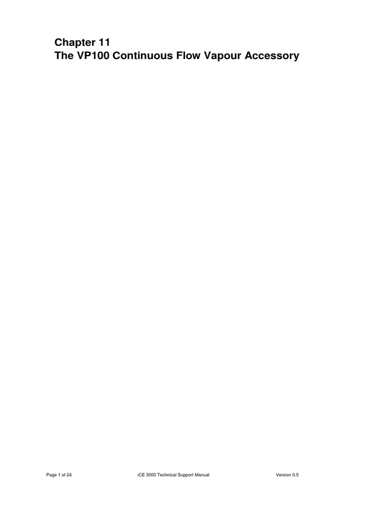 11 VP 100 Vapour System | PDF | Pump | Materials