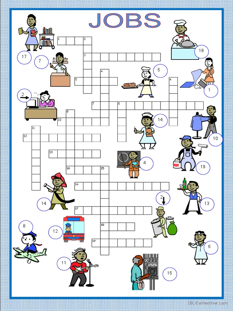Crosswords - Jobs | PDF | Food And Drink | Cooking