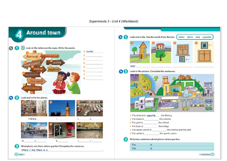 Superminds 3 - Unit 4 (Workbook) - 2 | PDF