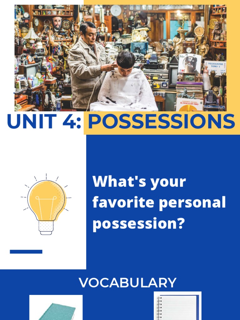 Unit 4 Possessions | PDF | Language Arts & Discipline | Foreign ...