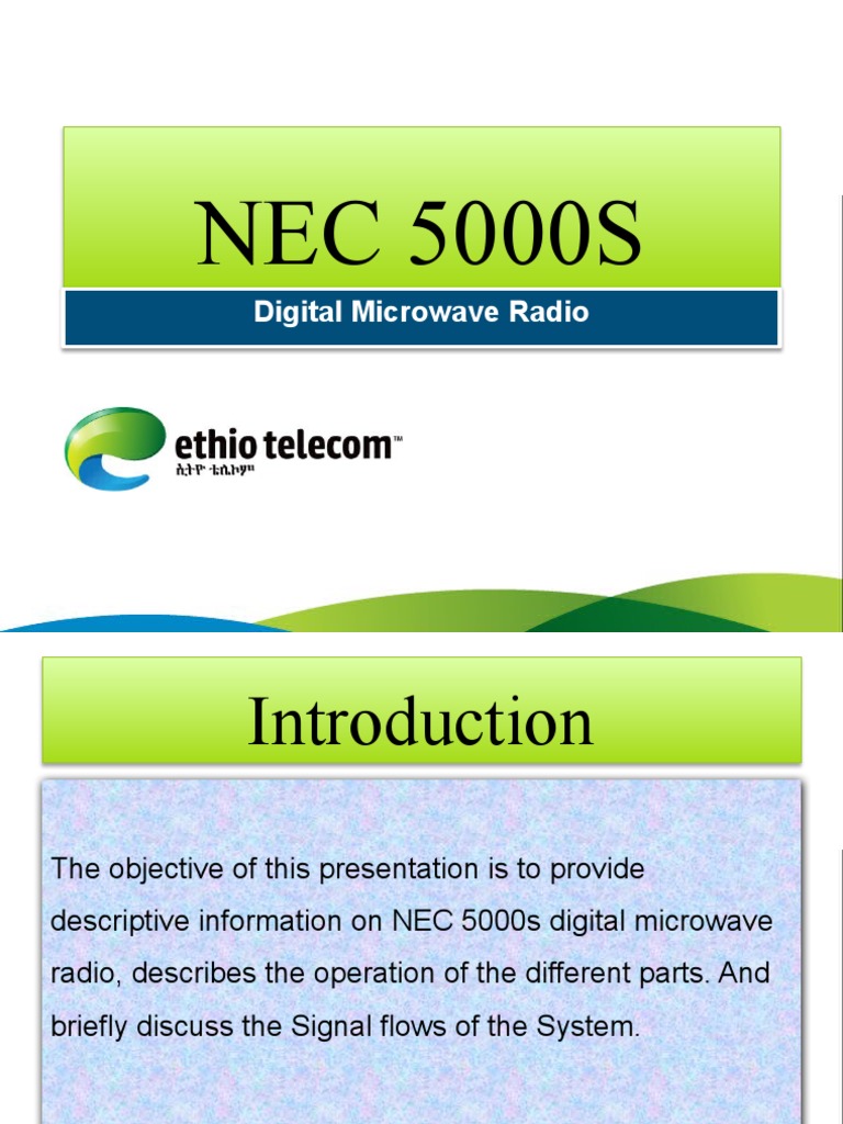 NEC 5000S Presentation | PDF