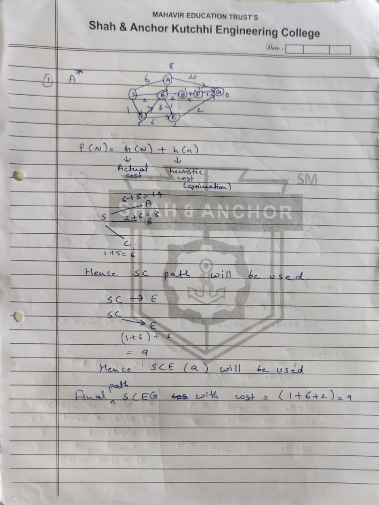 A Star Example | PDF