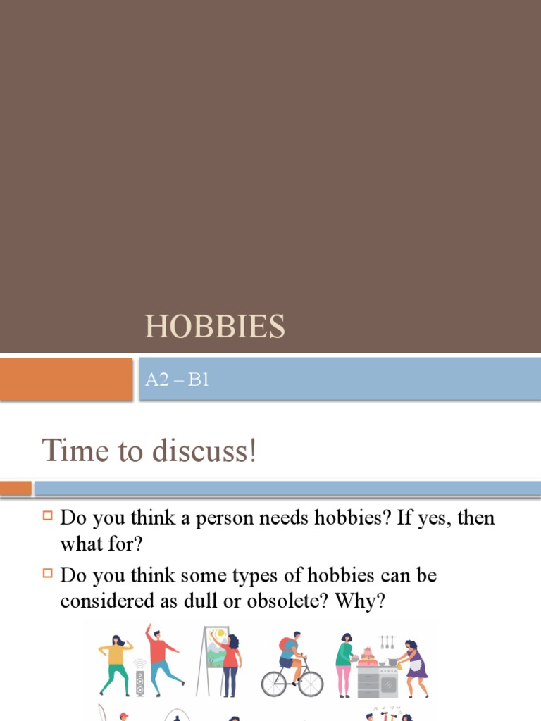Hobbies Speaking Club | PDF