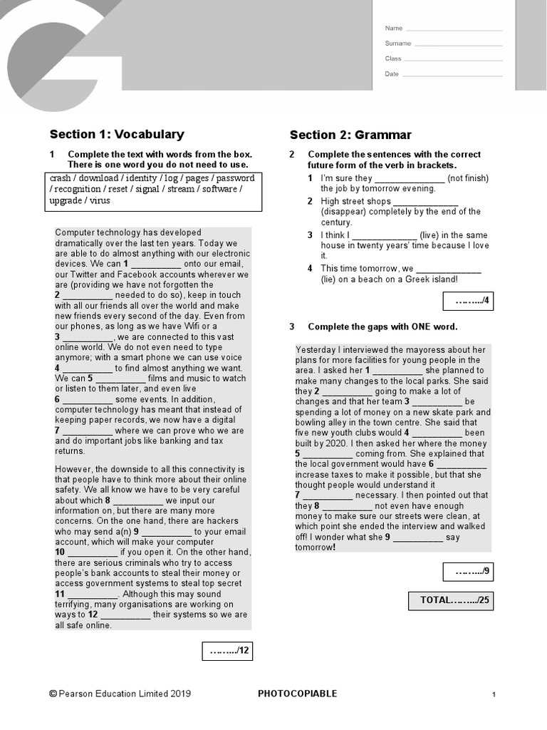 Gold B1P Pre-First NE UT09 | PDF | Communication | Cyberspace
