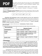 CHNOPS The Elements of Life | PDF