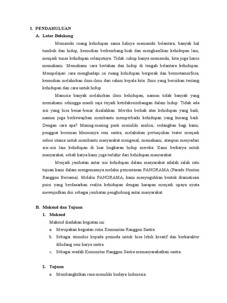 Contoh Proposal | PDF